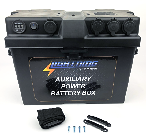 LIGHTNING Premium Dual Battery System (LP-DBSPDCDCK120-QC) – Battery Wise