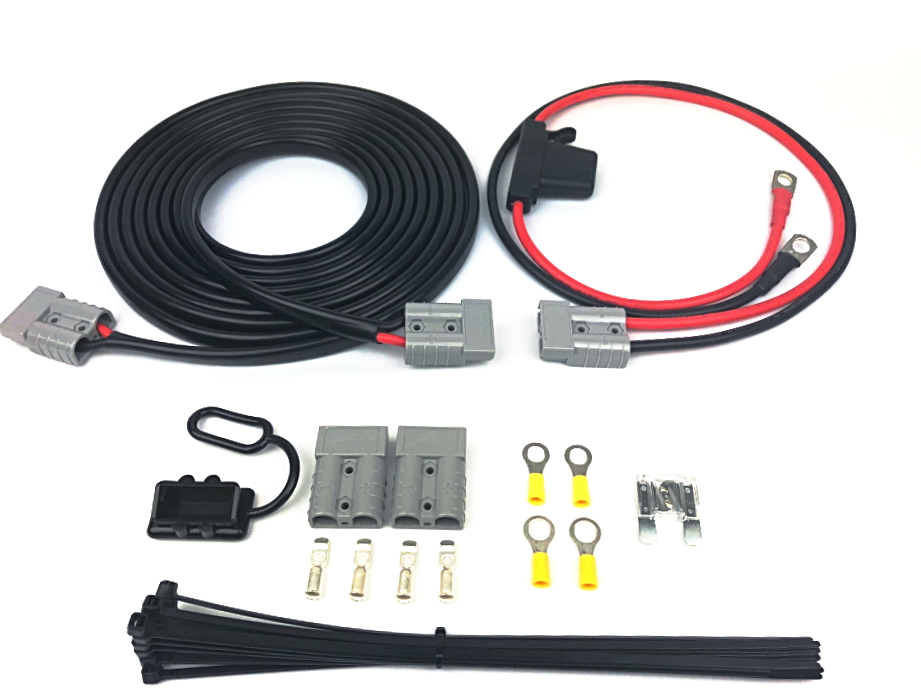 LIGHTNING Quick Connect Dual Battery Wiring Kit + VSR Isolator (LP-DBW ...
