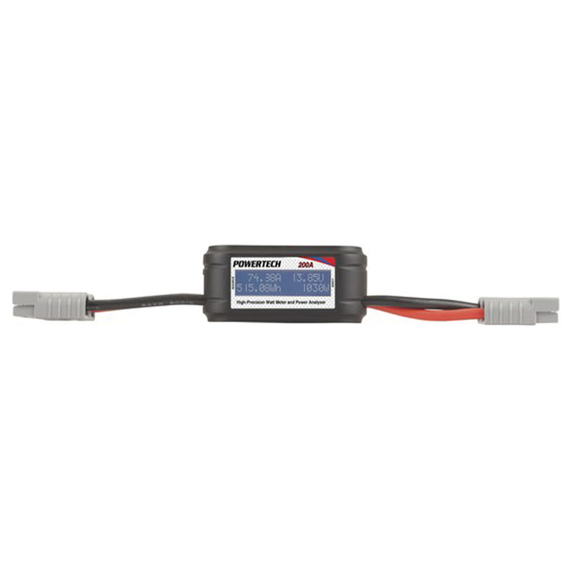 POWERTECH - 200A DC Watt Meter Power Analyser With LCD Display ...